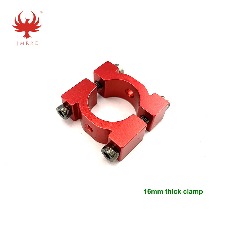 16mm Tube Clamp Alloy Aluminum Motor Mount Fixture Clip Holder Carbon ...