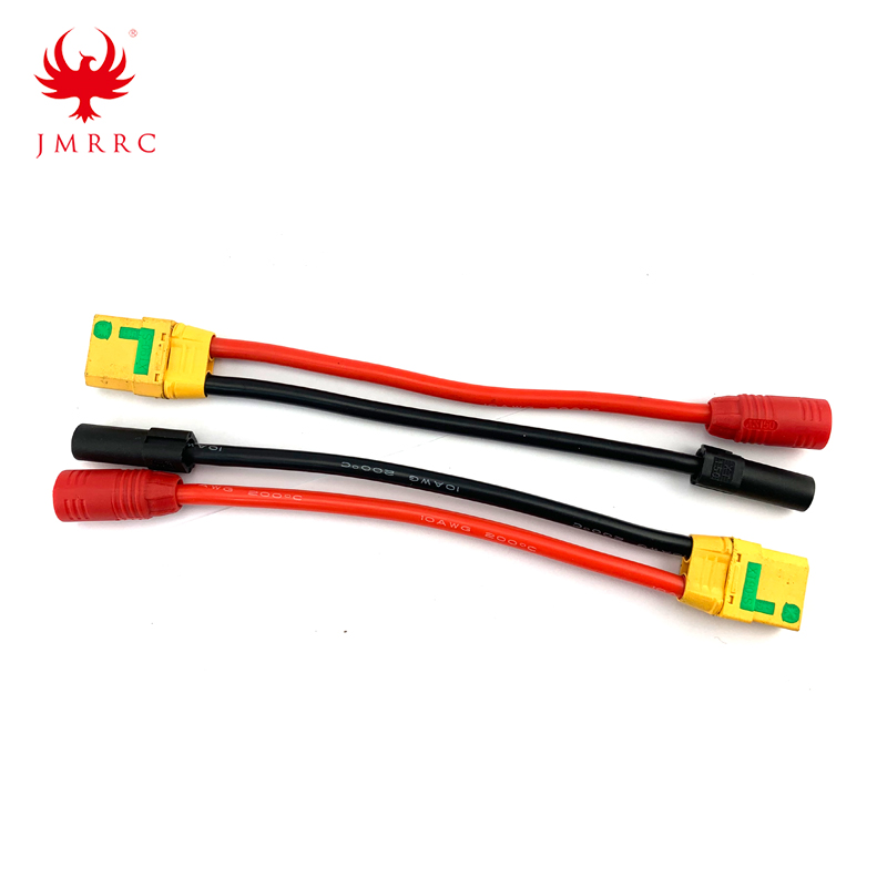 Battery Plug XT90 Female to AS150 Male Connector and XT150 Plug Silicon ...