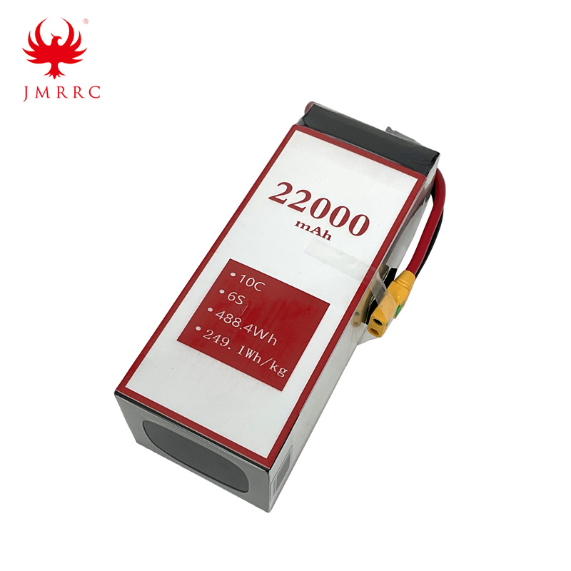 JMRRC 6S 22000mAh Semi-solid State Lipo Battery