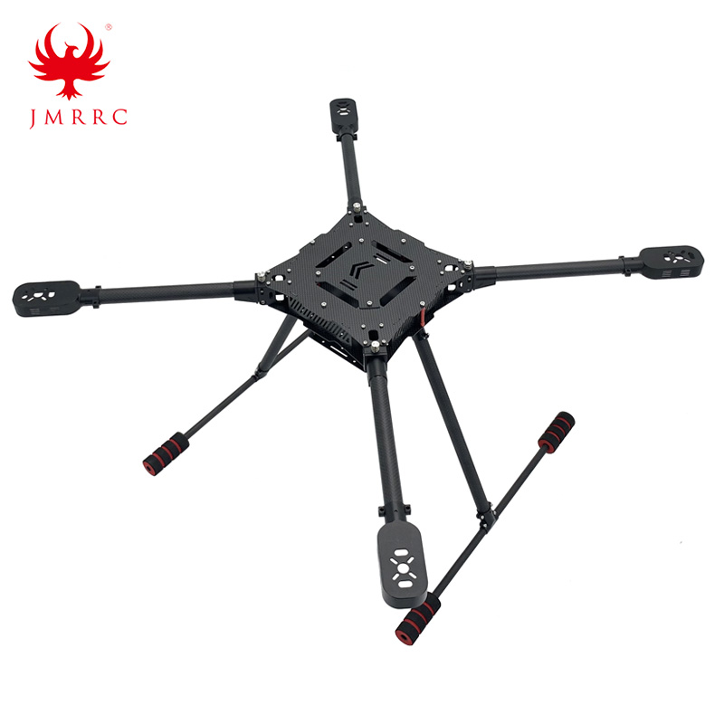 Quad 750mm Carbon Fiber Frame Kit with Fixed Landing Gear