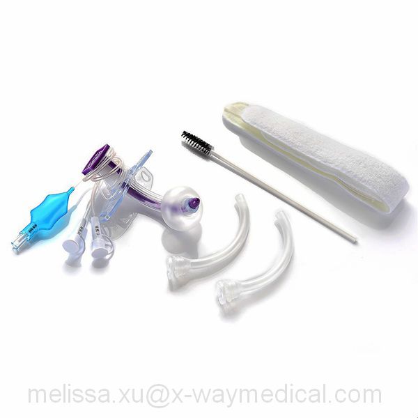 Radiopaque Anesthesia artificial ventilation breathing Tracheostomy ...