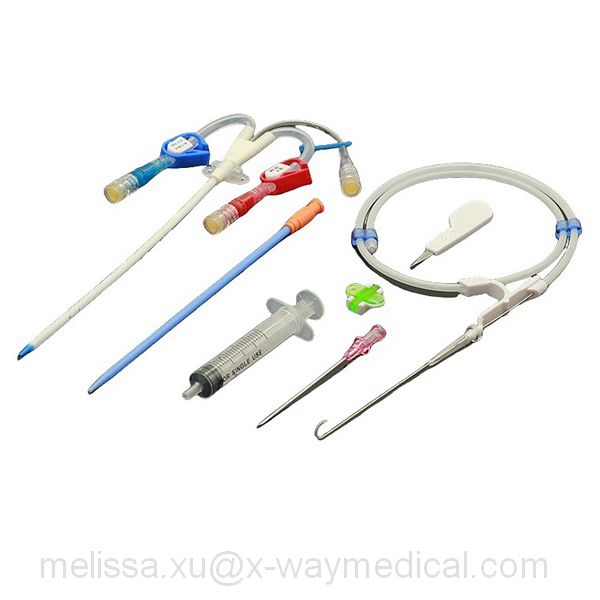 Vascular access Hemodialysis catheterization kits, Venovenous IHD HD ...