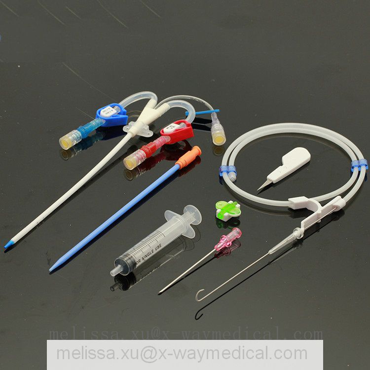 Vascular access Hemodialysis catheterization kits, Venovenous IHD HD ...