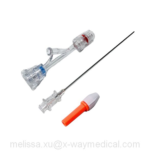 7Fr 9Fr Standard type hemostatic valves with male luer lock connector ...