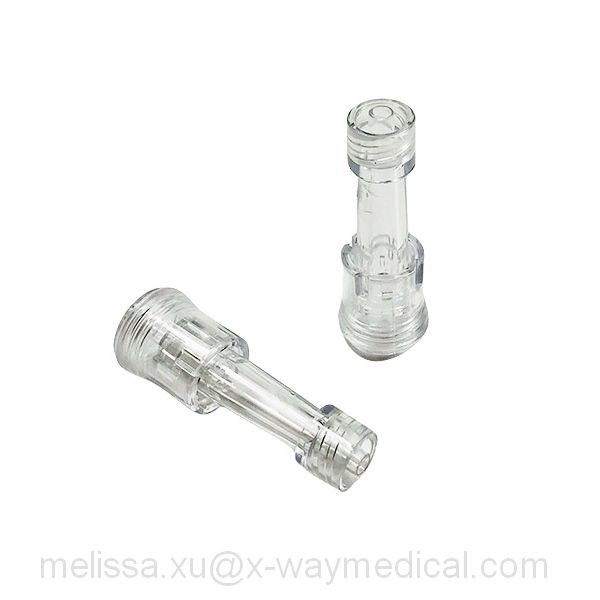 0Fr - 7Fr Push pull type hemostatic Y connectors, male luer lock press ...