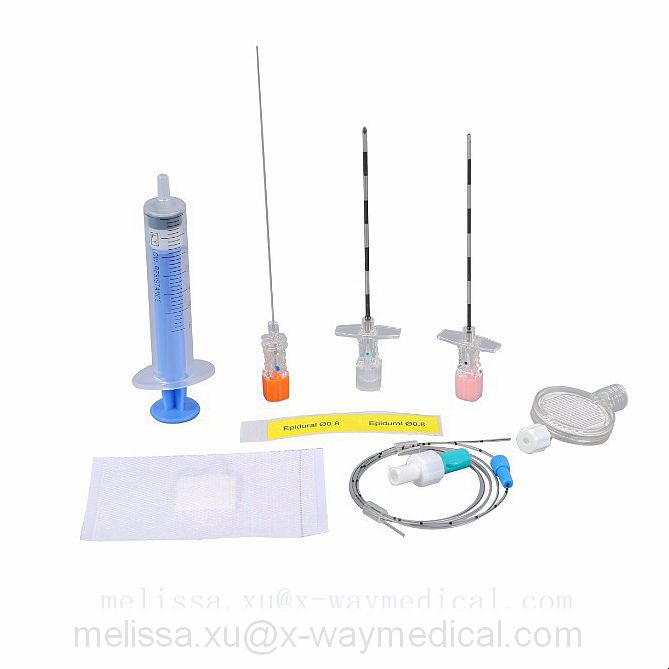 Combined spinal and epidural anesthesia kit, Caudalanaesthesia ...