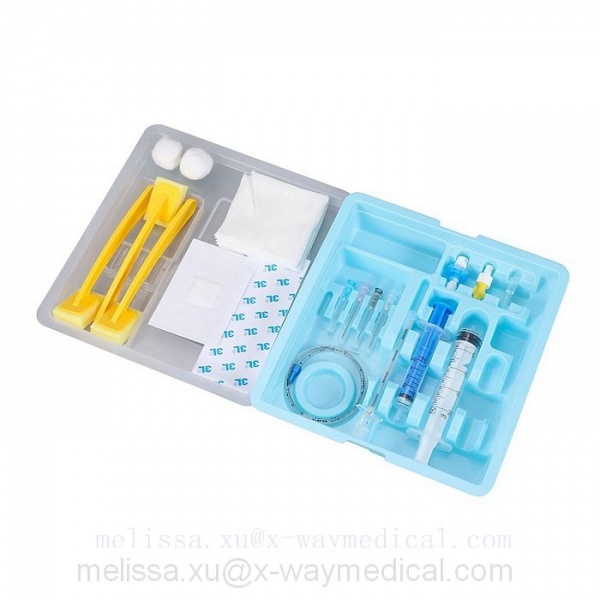 Compound package AS-E epidural anaesthesia kit set, Single-use puncture ...
