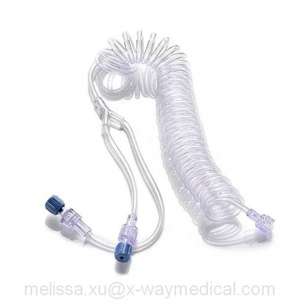 CT 1500mm 60 inch Low Pressure Spiral Y Tubing with single or Dual ...