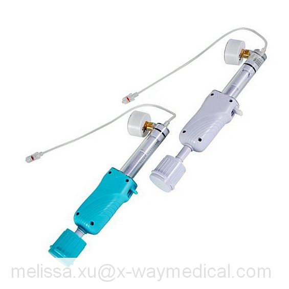 Medical Mechanical display gauge 20ml 30Bar PCI balloon catheter ...