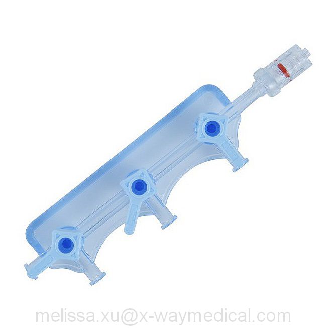 Debubbling faster set-up Integrated compensator manifold, control to ...