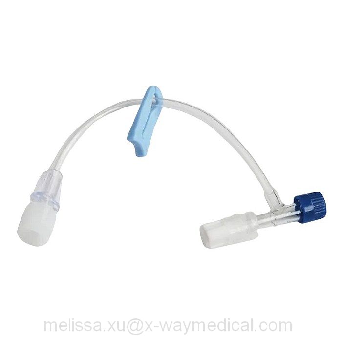 T connector IV infusion connection tubing, repeated injection ...