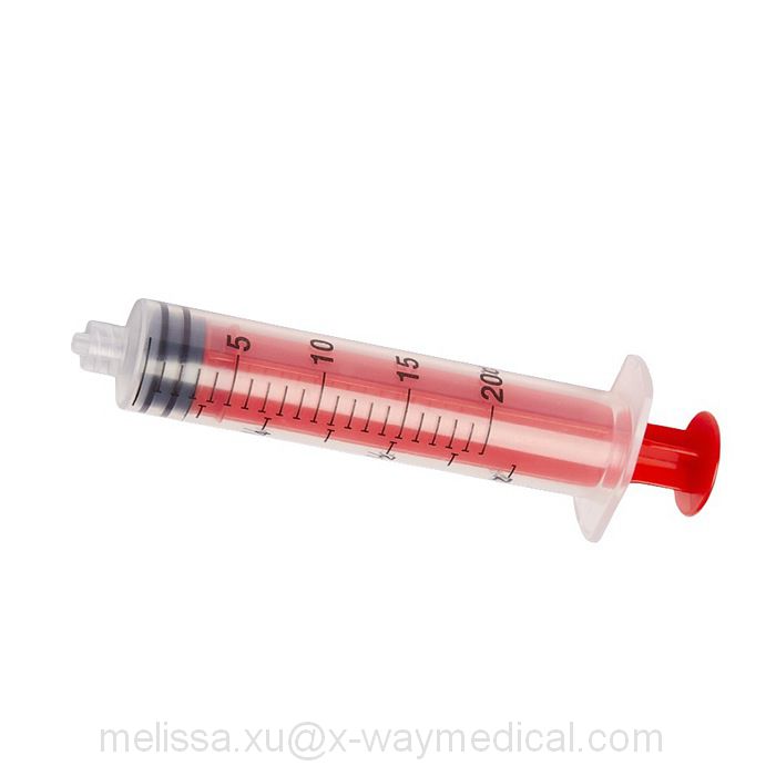 Accurately injection Polypropylene Colored syringe, fluid flow control ...