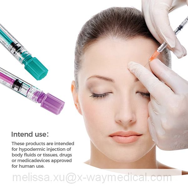 30g - 34g PC microneedle Aesthetic Cannula syringe luer lock, High ...