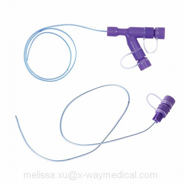 En-fit Enfit Enteral Feeding Drainage Tube, dual port Y-site connector ...