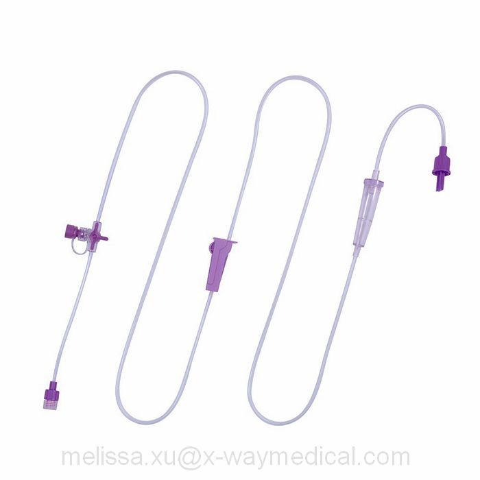 En-fit Enfit Enteral Feeding Drainage Tube, dual port Y-site connector ...