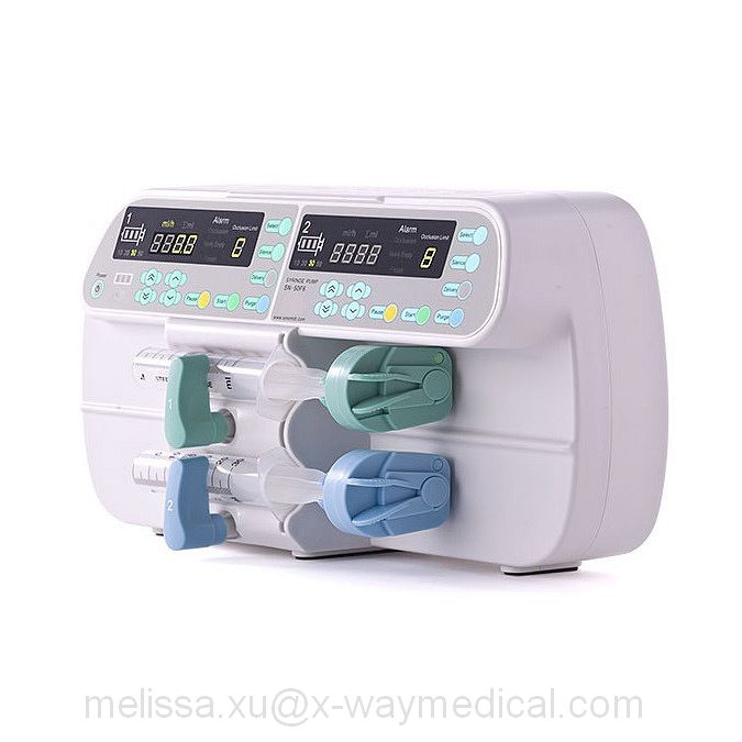 Automatic high accuracy Single double triple four channels syringe pump ...