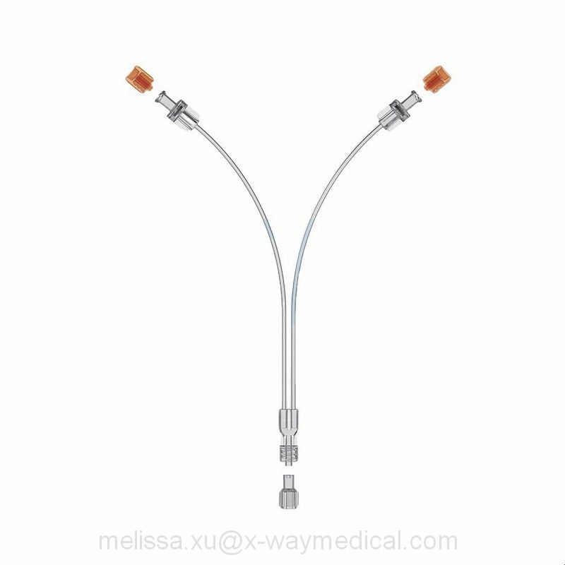 Safety medical imaging Y-Tube Adapter for CT MR injector tubing, MRI ...