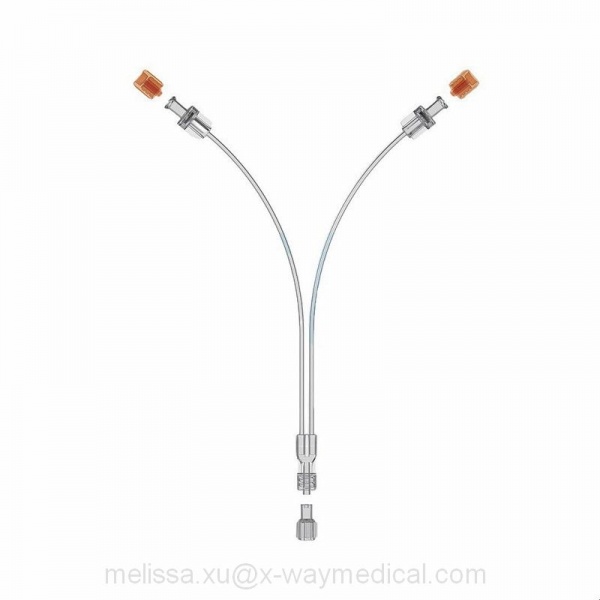 Safety medical imaging Y-Tube Adapter for CT MR injector tubing, MRI ...