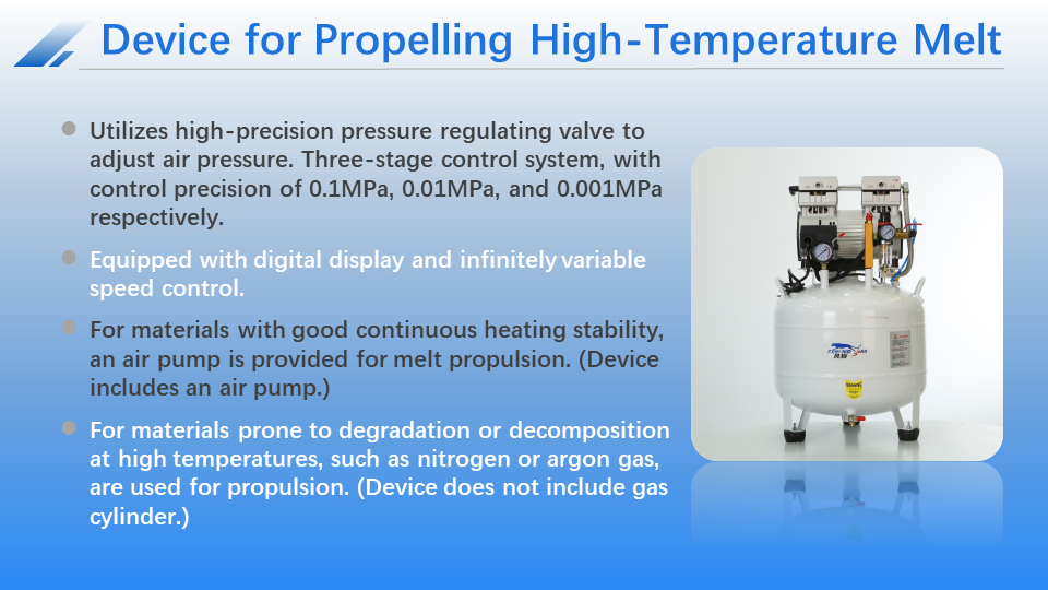 Melt electrospinning machine from TONG LI TECH