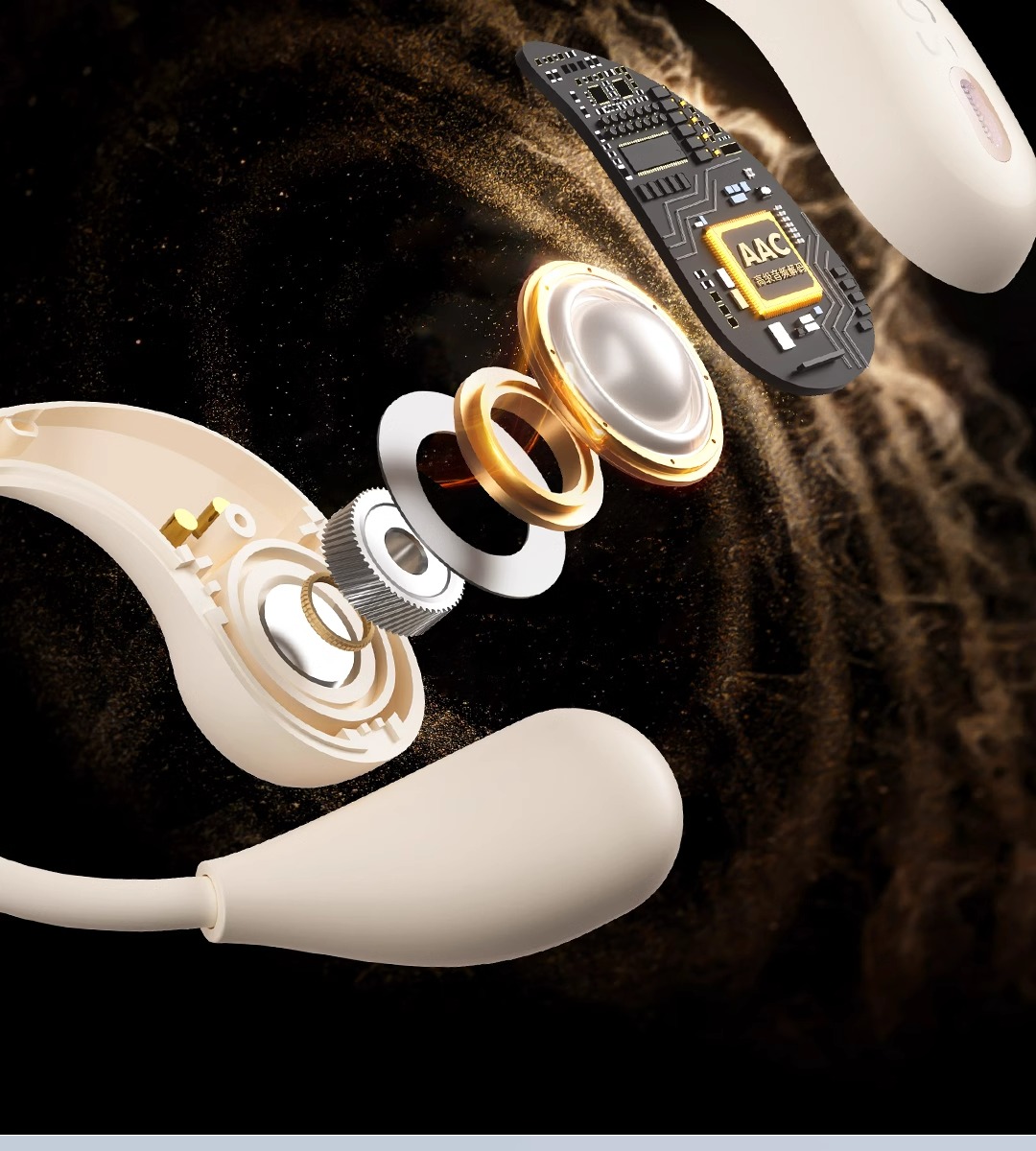 索爱（soaiy）GD31开放式概念耳夹式蓝牙耳机真无线长续航不入耳