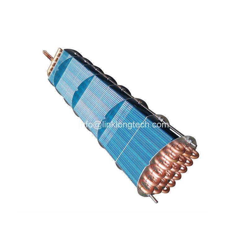 Copper Tube Fin Condenser Heat Exchange Equipment