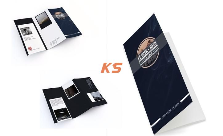 Custom Brochures Printing full color Multi-folded Flyers Various Sizes ...