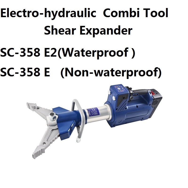 Amphibious Electro-hydraulic Combi Tool Shear Expander SC-358 E2