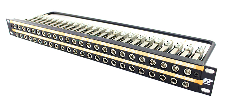 LF48-1O 24路48口音频跳线盘 REAN-深圳市艾维声电子0755-82760906