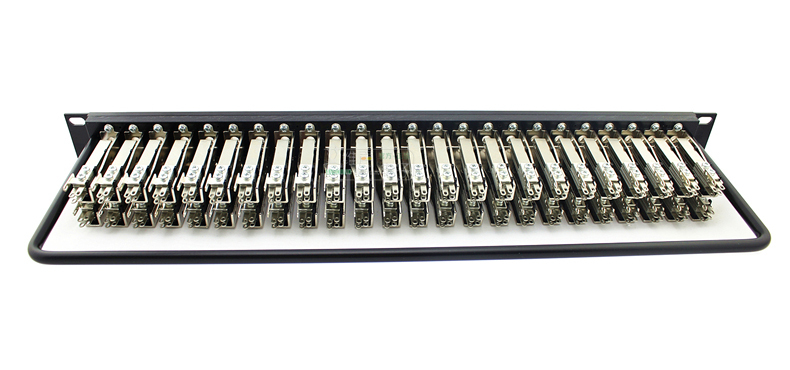 LF48-1O 24路48口音频跳线盘 REAN-深圳市艾维声电子0755-82760906