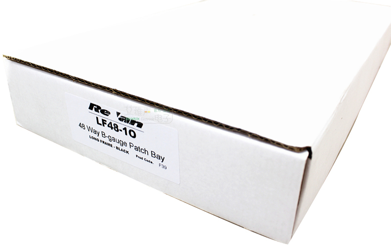 LF48-1O 24路48口音频跳线盘 REAN-深圳市艾维声电子0755-82760906