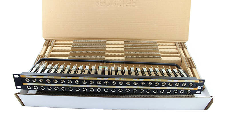 LF48-1O 24路48口音频跳线盘 REAN-深圳市艾维声电子0755-82760906