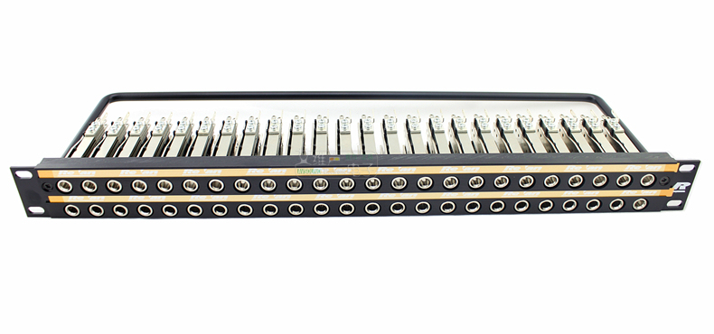 LF48-1O 24路48口音频跳线盘 REAN-深圳市艾维声电子0755-82760906