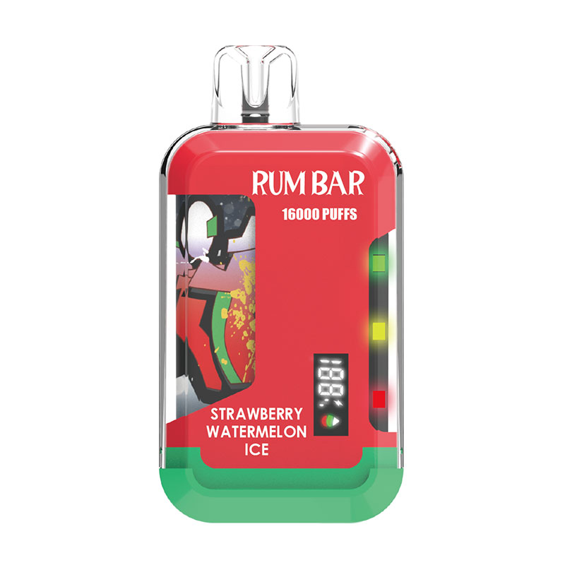 New puff 16000 RGB disposable vape rum bar wholesale price
