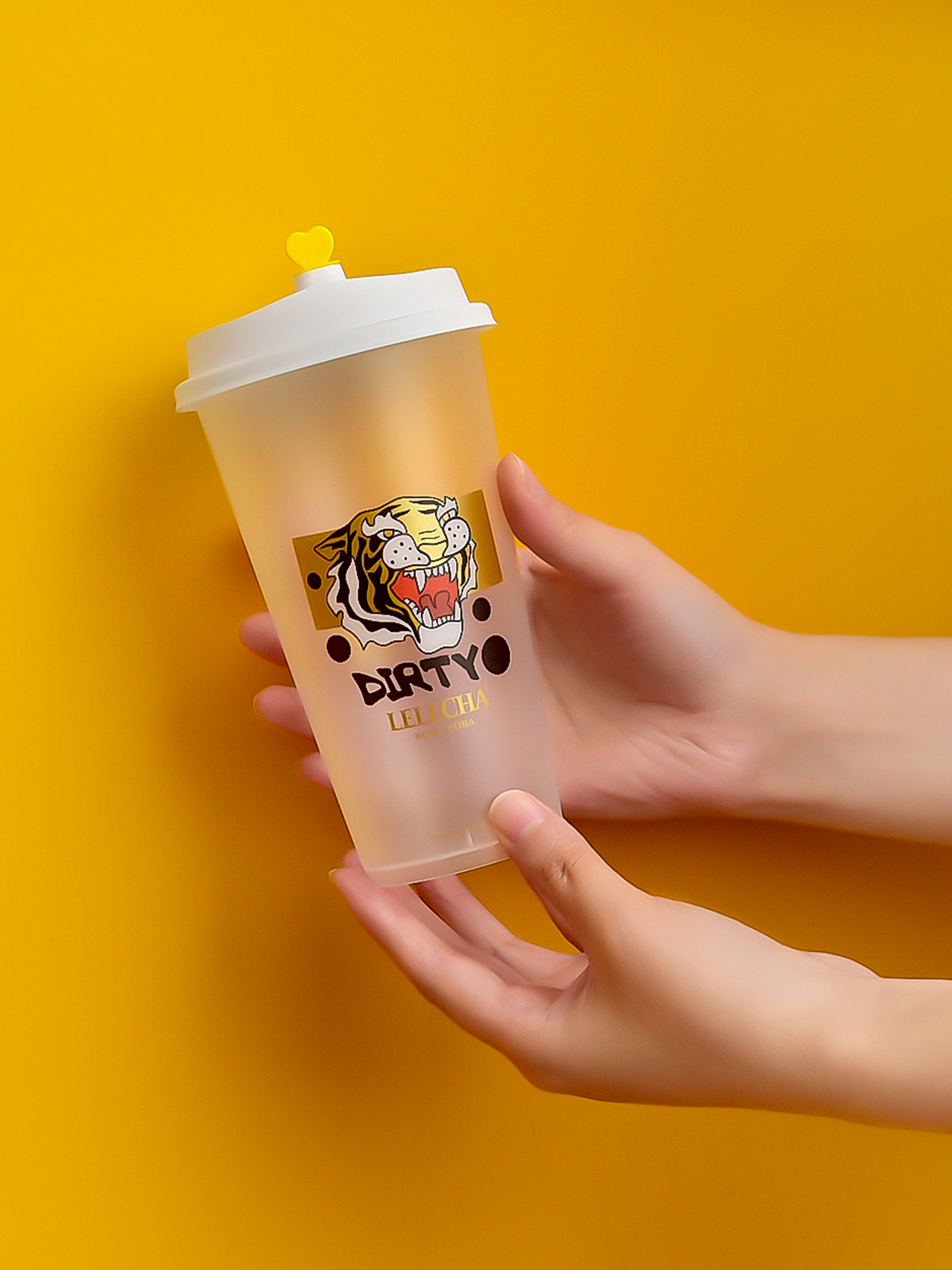 customize your own brand of milk tea cups