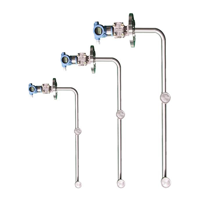 Differential pressure density gauge (side mounted bent tube type ...