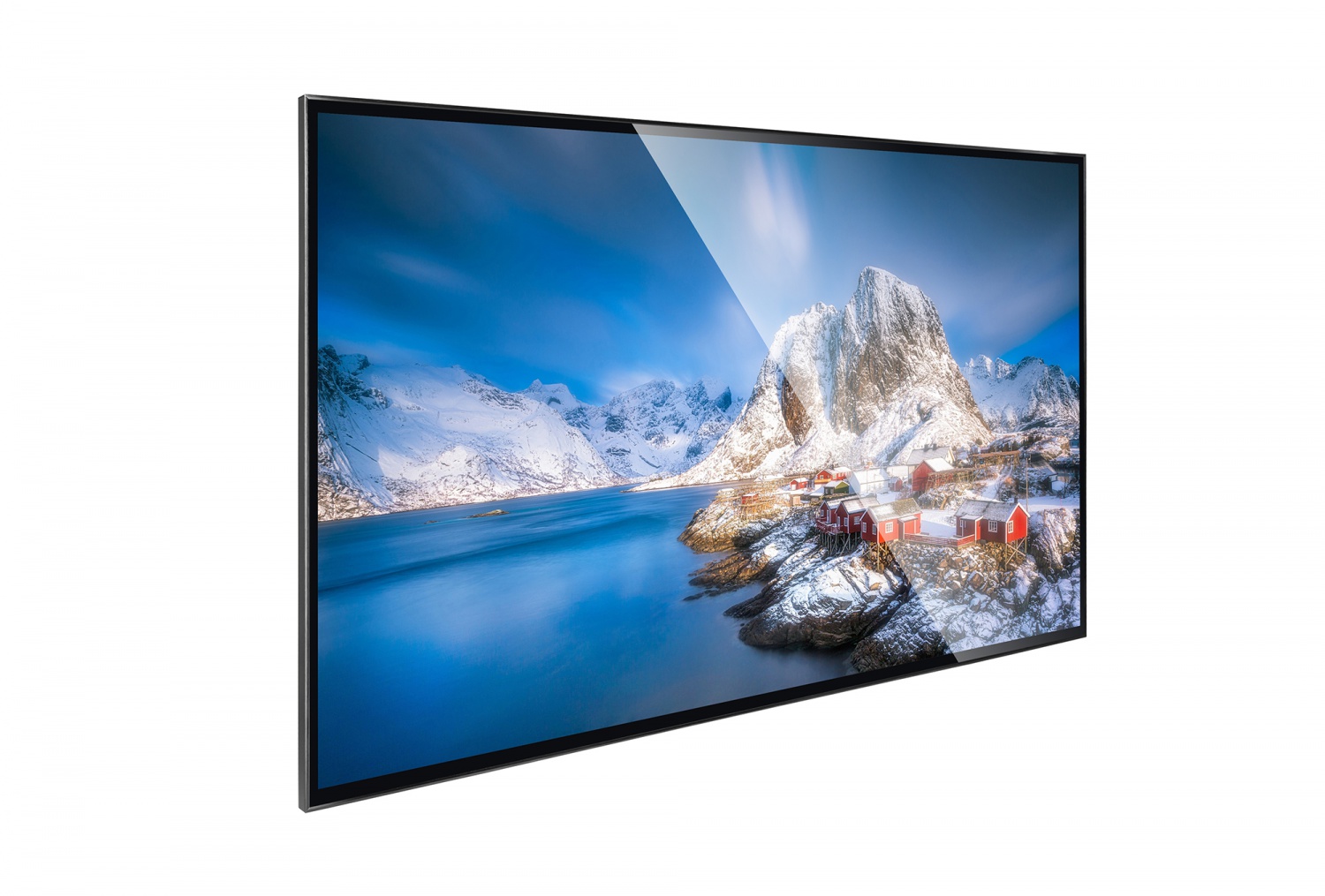 70-100 inch wall mounted advertising machineShenzhen Hosda Technology ...