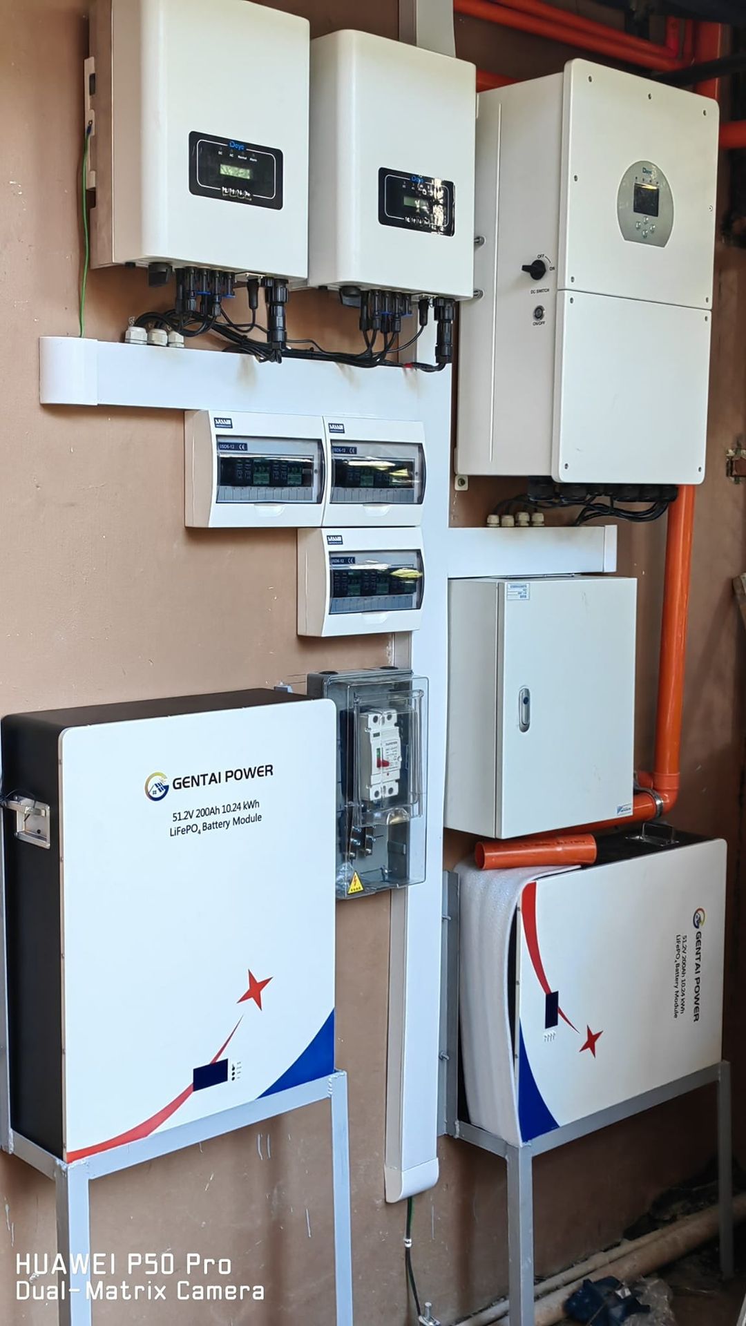 5.12kwh 51.2V 100Ah LiFePO4 Battery Power Storage Wall Solar System ...