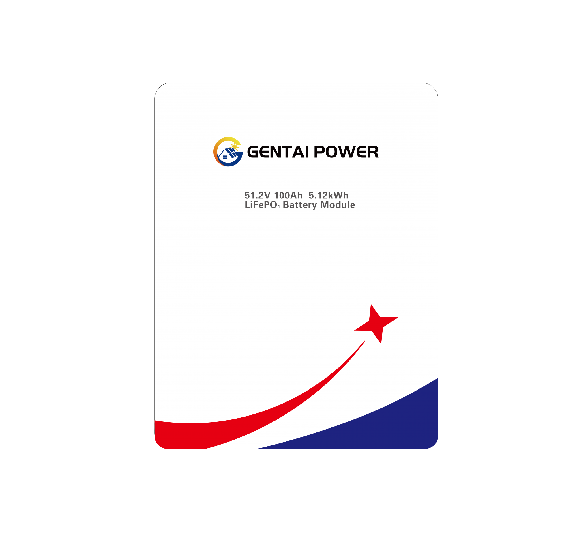 5.12kwh 51.2V 100Ah LiFePO4 Battery Power Storage Wall Solar System ...