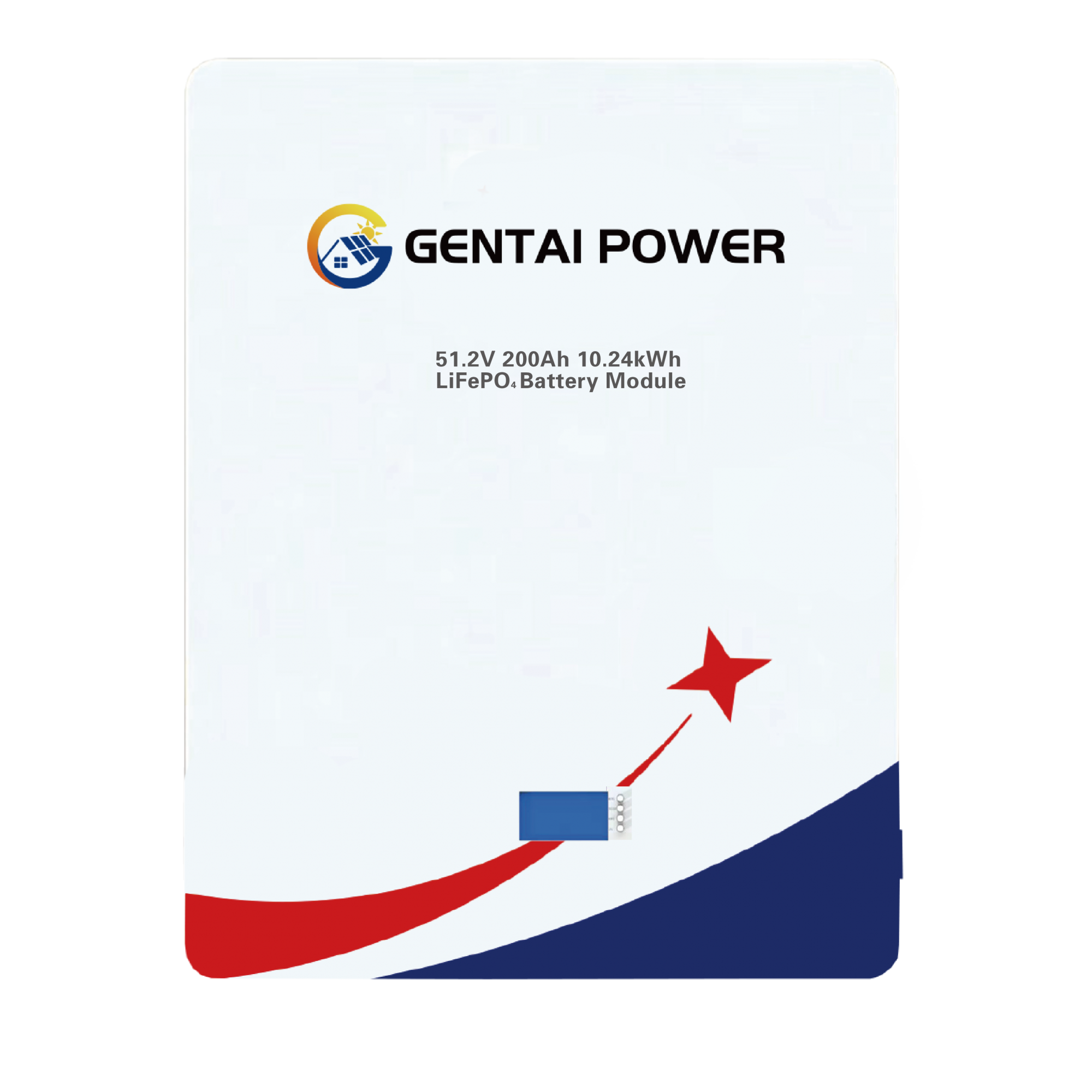 10.24kwh 51.2V 200Ah LiFePO4 Battery Power Storage Wall Solar System ...