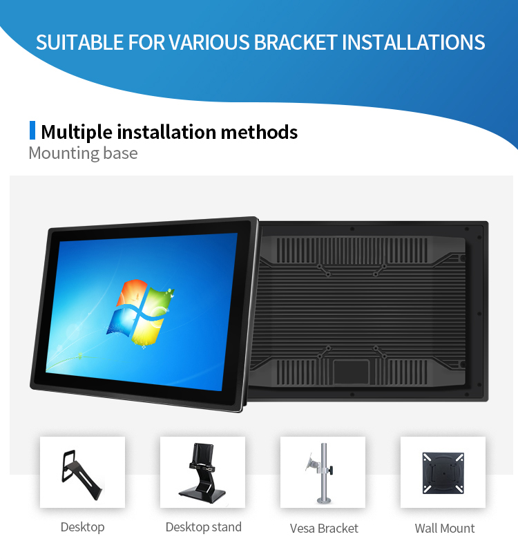19 Inch industrial computer capacitive touch all in one Mini pc