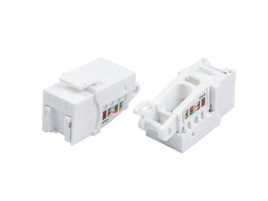Cat6 unshielded keystone jacks