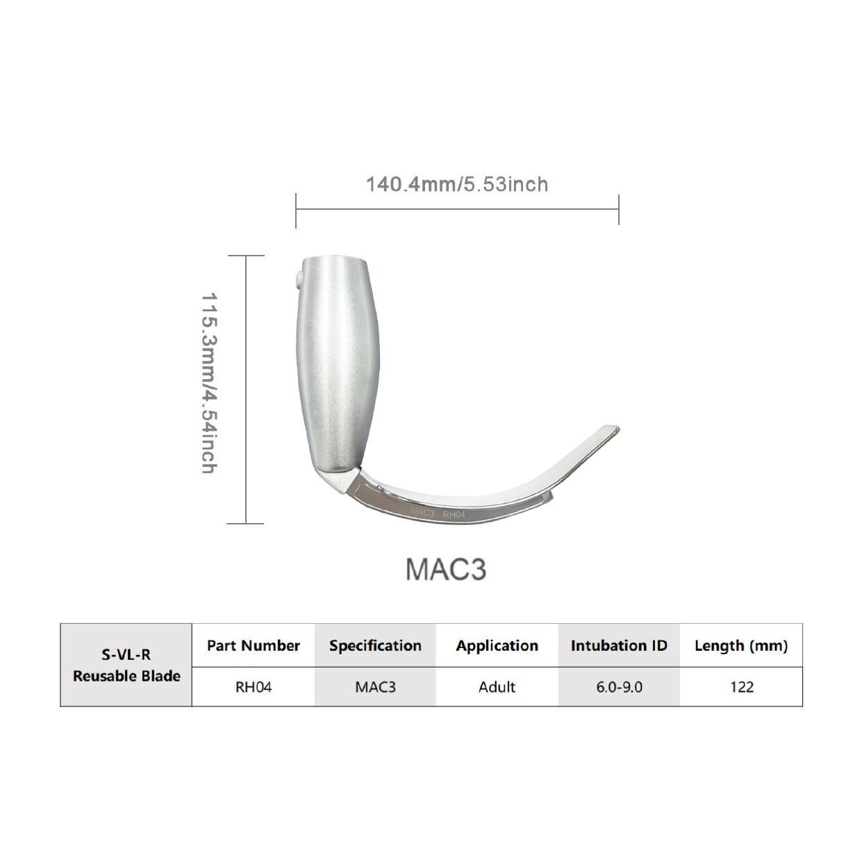 MAC 3 Reusable Blade