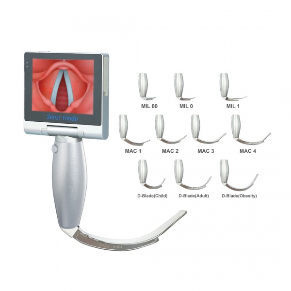 Video Laryngoscope with Reusable Blades – Durable & High-Precision ...