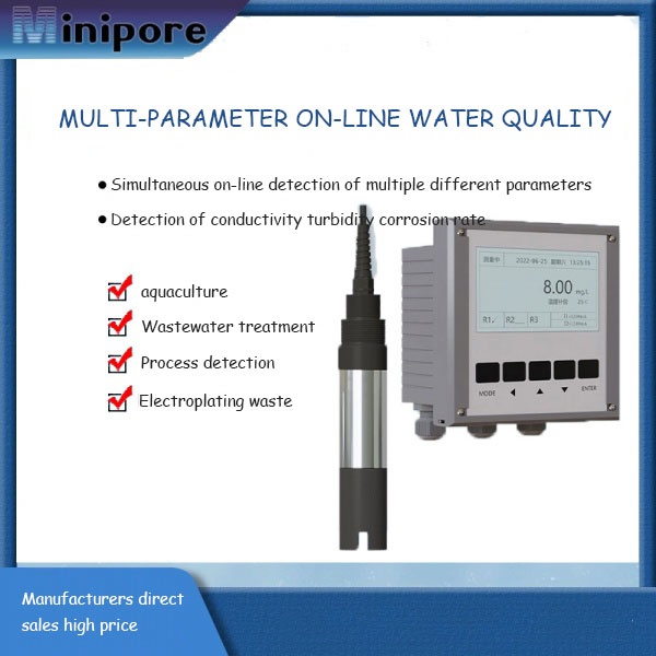 Multi-parameter water quality detector Turbidity sludge concentration corrosion rate PH analyzer