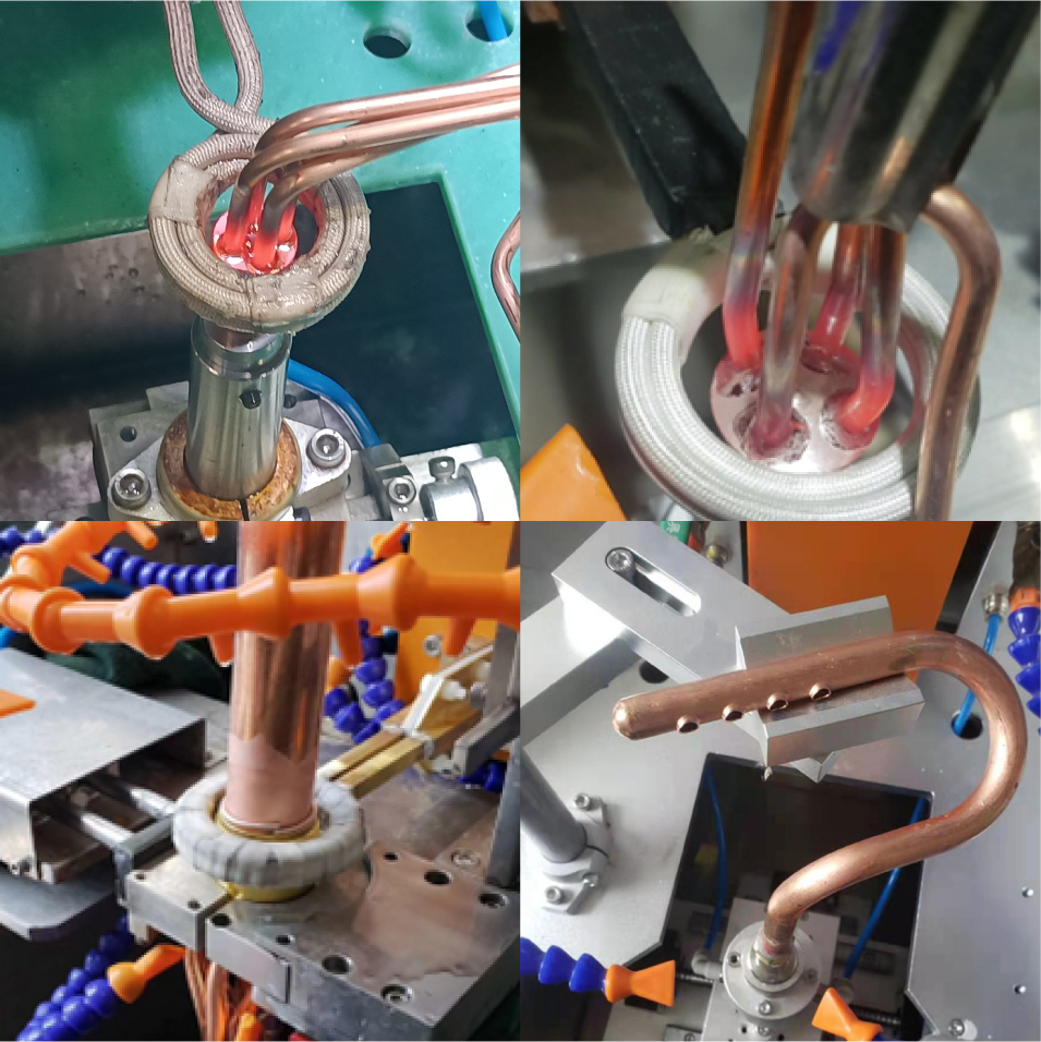 double station induction brazing equipment
