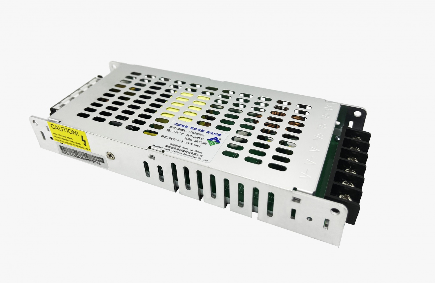 LED显示屏电源-(200W常规款) NDA200HS系列,深圳市南电创誉科技有限公司