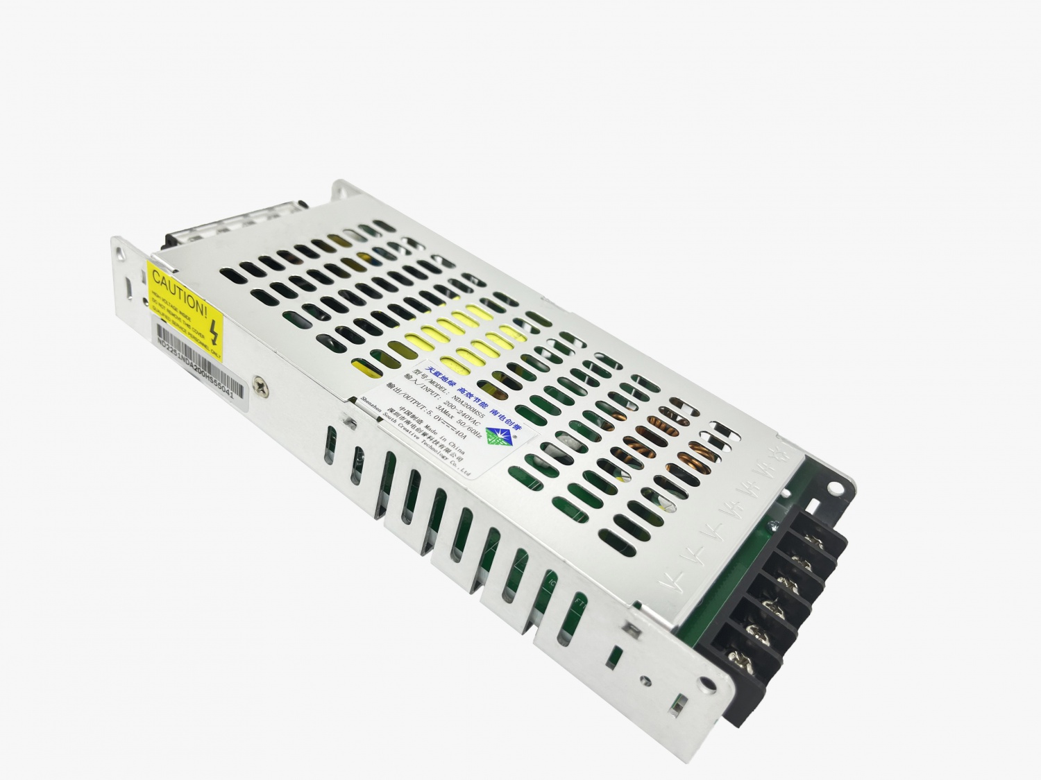 LED显示屏电源-(200W常规款) NDA200HS系列,深圳市南电创誉科技有限公司
