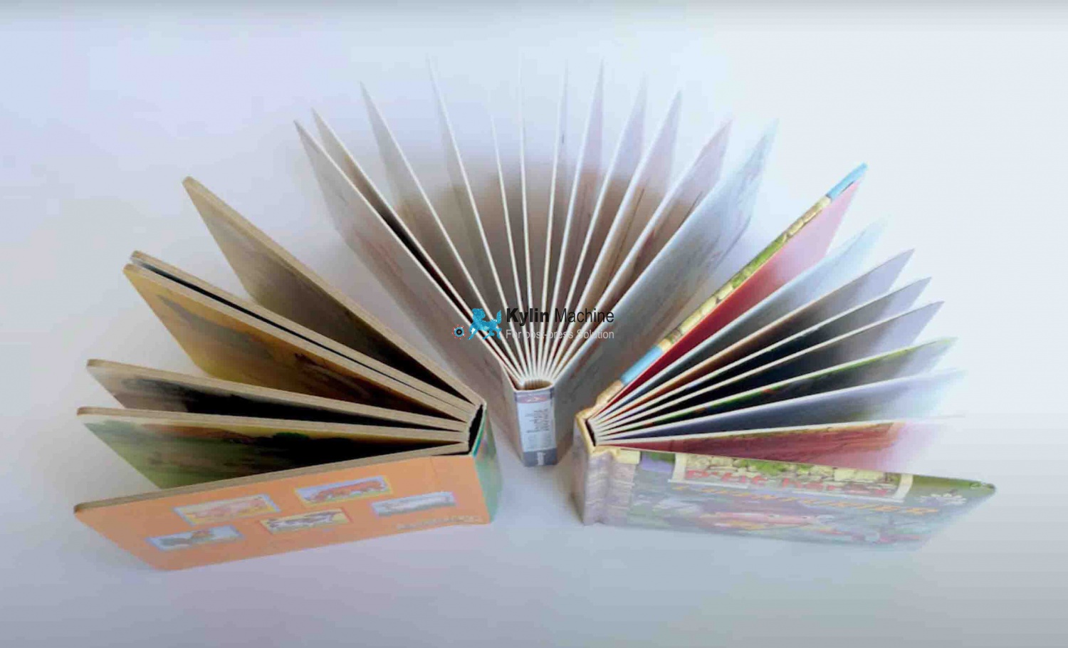 Lay Flat Binding machine