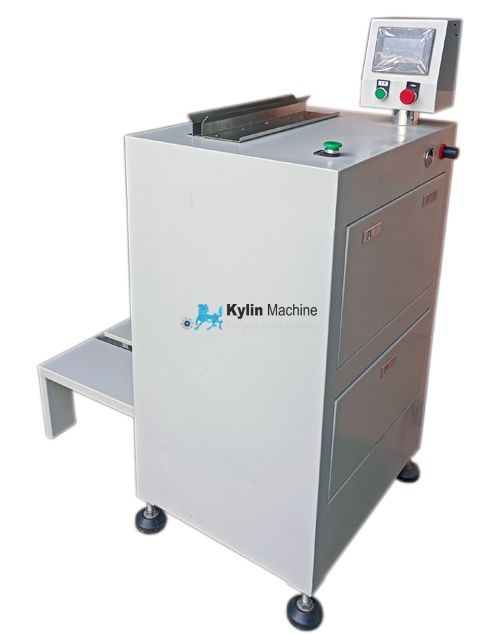 Hard cover book pressing and creasing machine