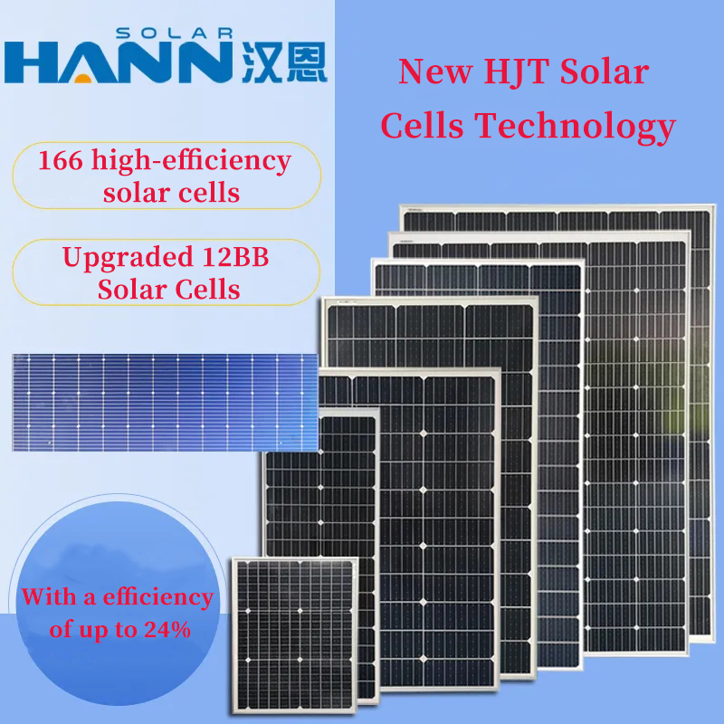 320W Rigid Solar Panels with Sunpower/HJT Solar Cells
